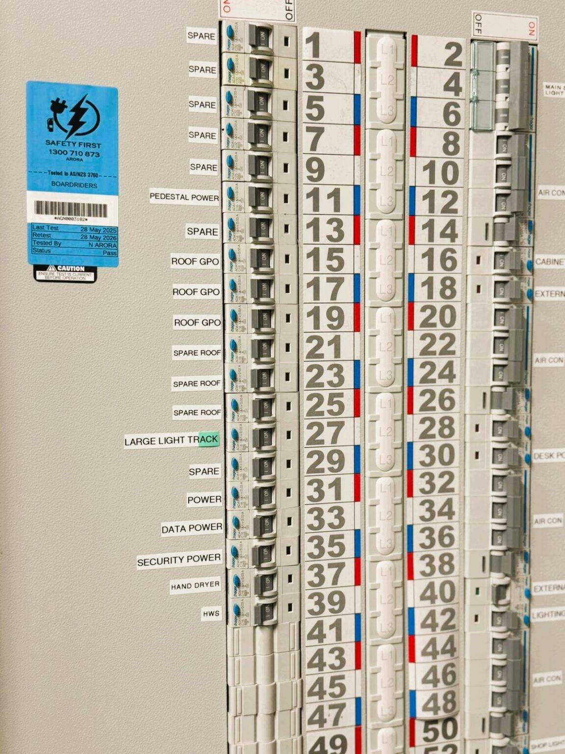 RCD Testing: Ensure Your Safety call Now 1300710873